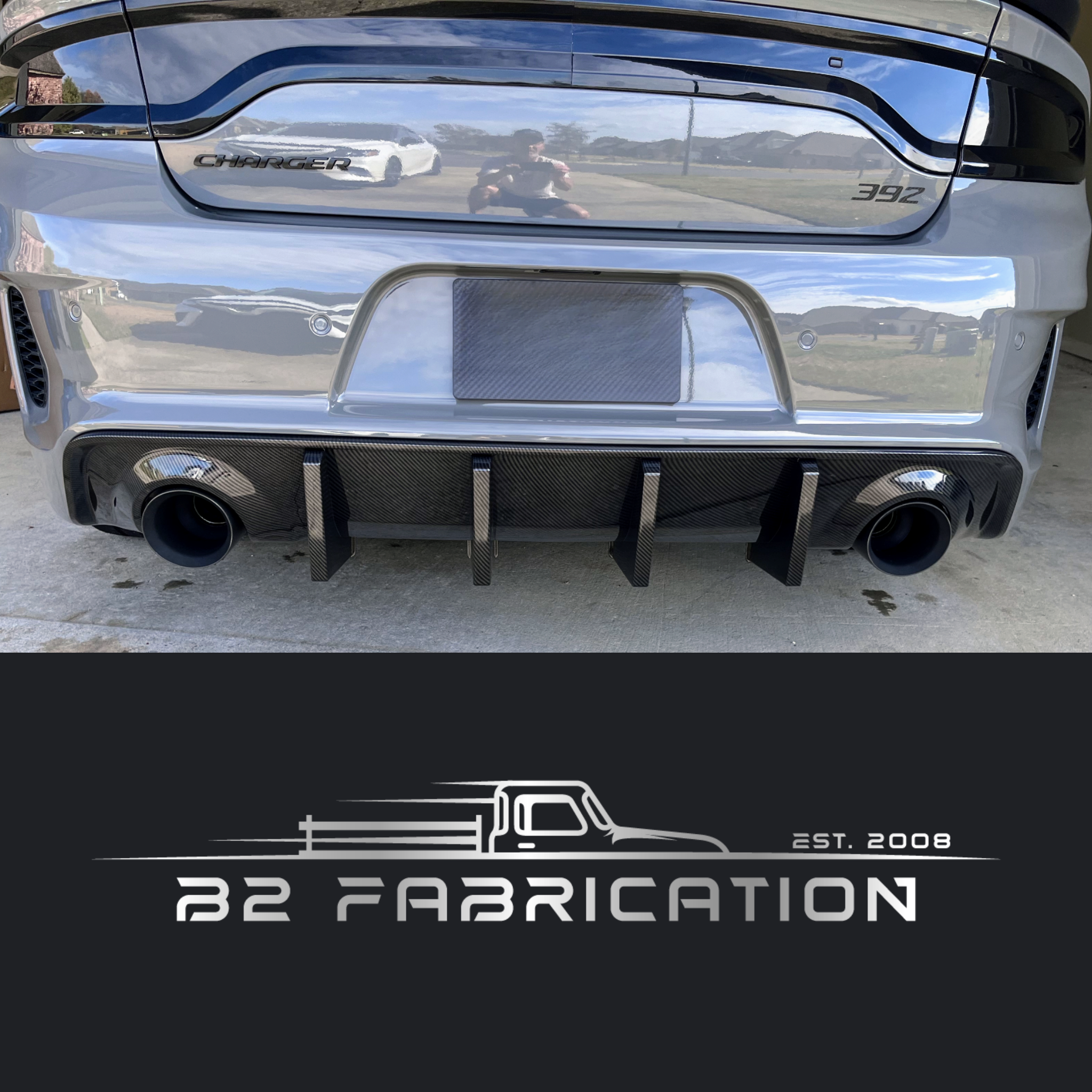 2015-2023 Dodge Charger Stainless Steel Exhaust Tips