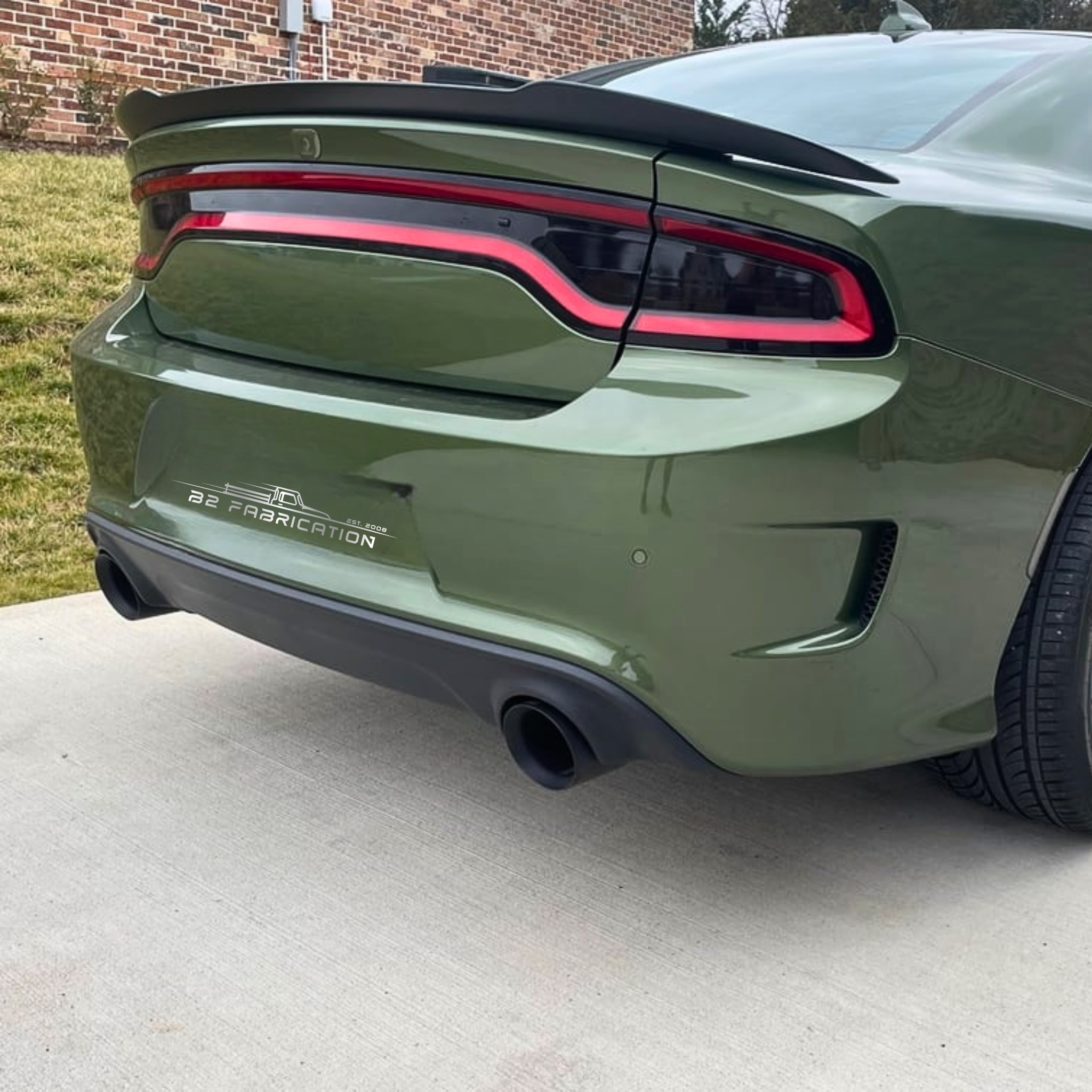 2015-2023 Dodge Charger Stainless Steel Exhaust Tips