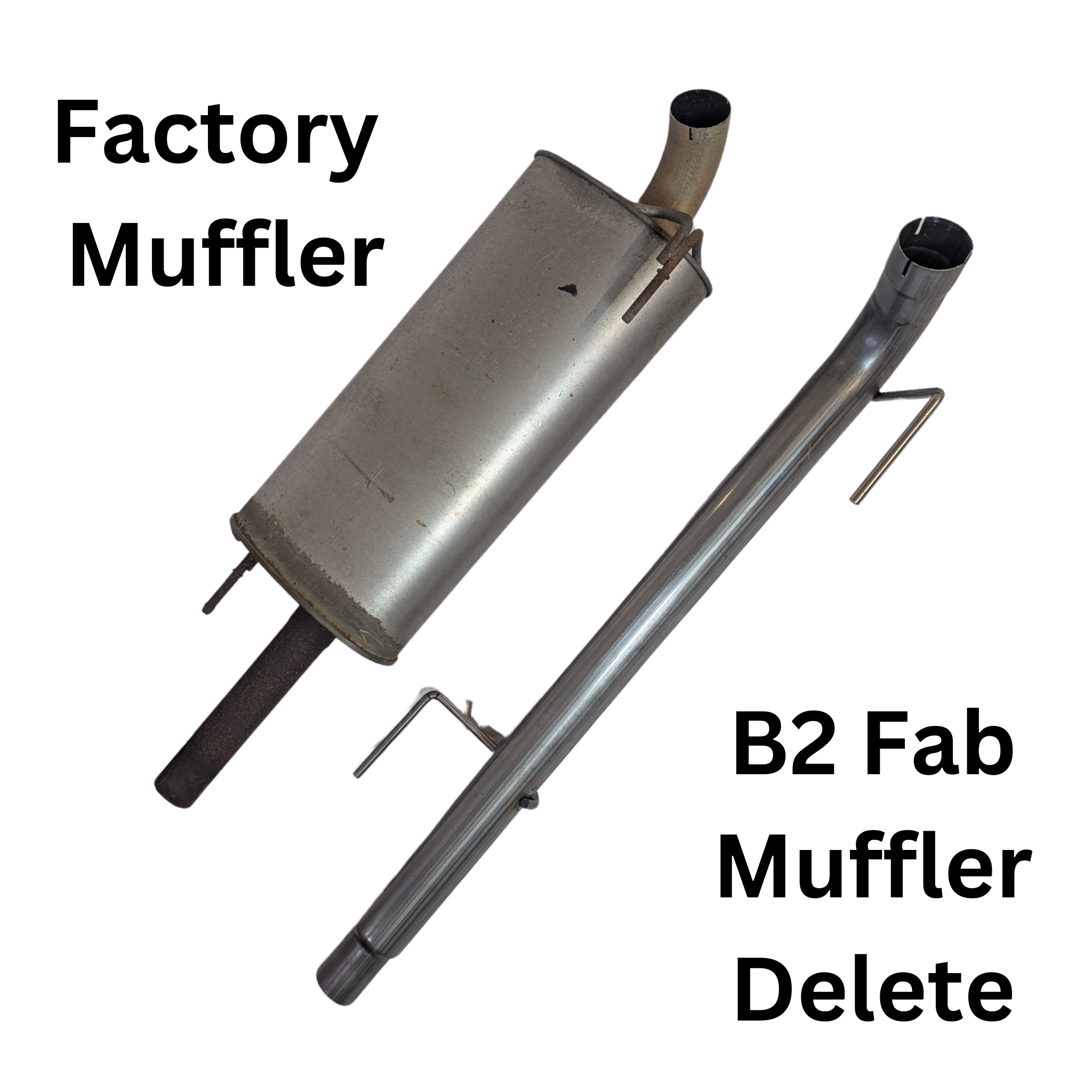 2015-2025 F-150 Muffler Delete Kit | Direct Fit Performance Upgrade