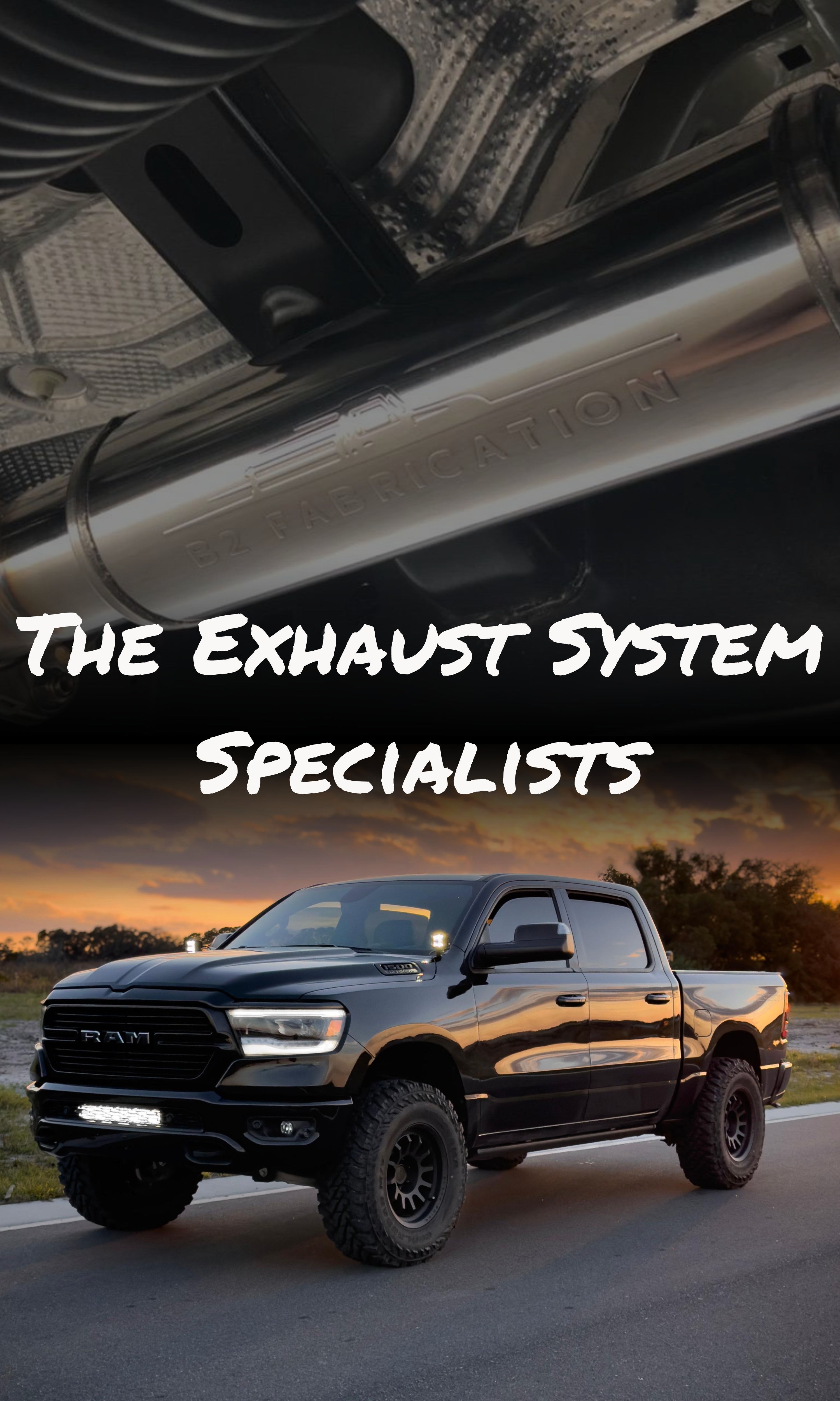 Premium Aftermarket Exhaust Systems for Trucks | B2 Fabrication