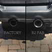 2008-2025 Ram 1500 Stainless Exhaust Tips, Polished or Black